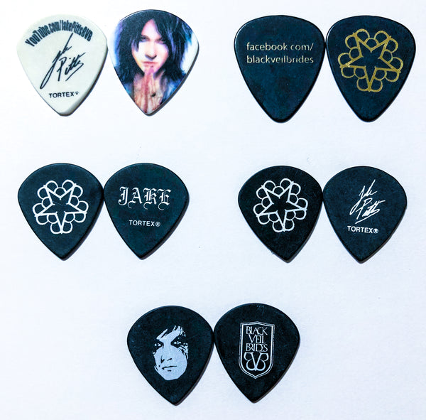 Jake Pitts Signature Guitar Pick Pack – BORN2BURN